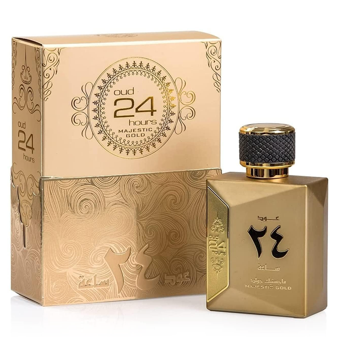 Oud 24 Hours Majestic Gold by Ard Al Zaafaran 100ml EDP — Perfume NZ