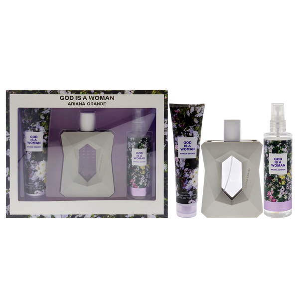 God Is A Woman by Ariana Grande 100ml EDP 3pc Gift Set | Perfume NZ