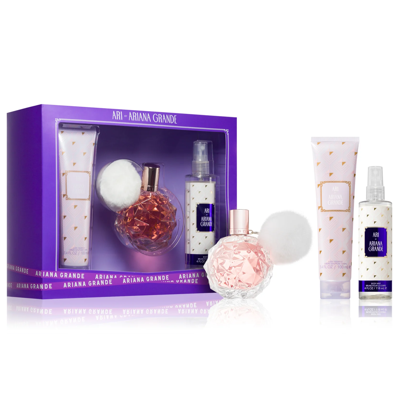 Ari by Ariana Grande 100ml EDP 3 Piece Gift Set — Perfume NZ