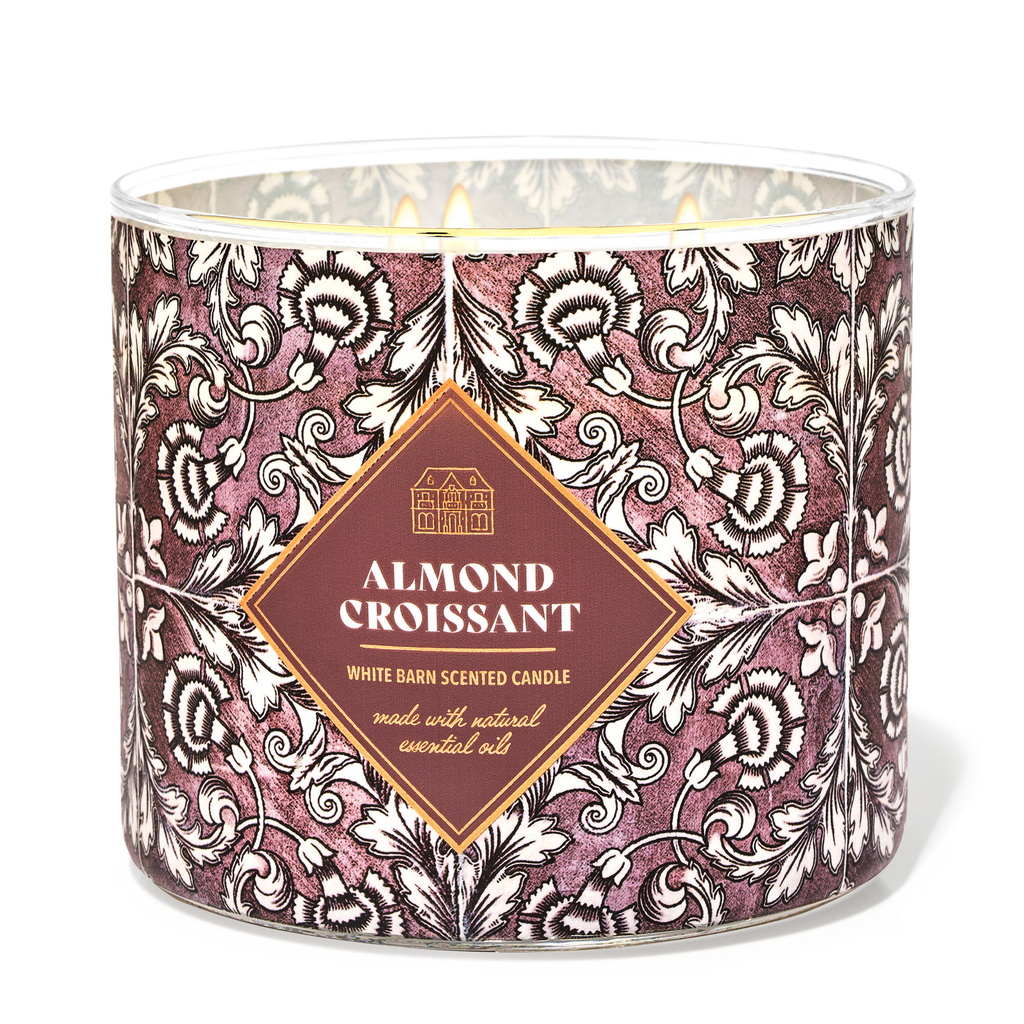 Almond Croissant by Bath & Body Works 3-Wick Scented Candle | Perfume NZ