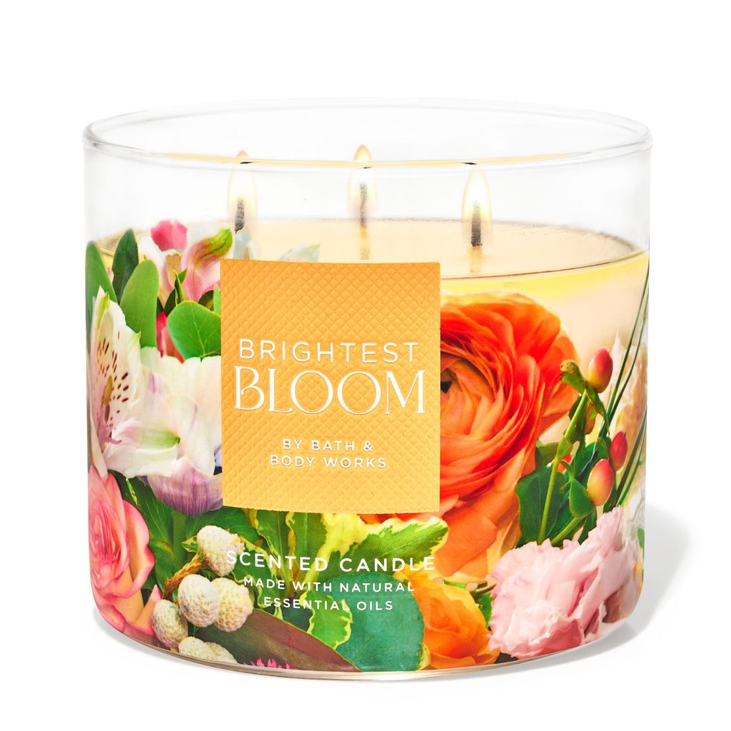 Brightest Bloom by Bath & Body Works 3-Wick Scented Candle | Perfume NZ
