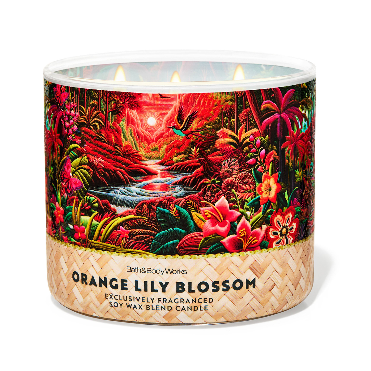 Orange Lily Blossom by Bath & Body Works 3-Wick Scented Candle — Perfume NZ