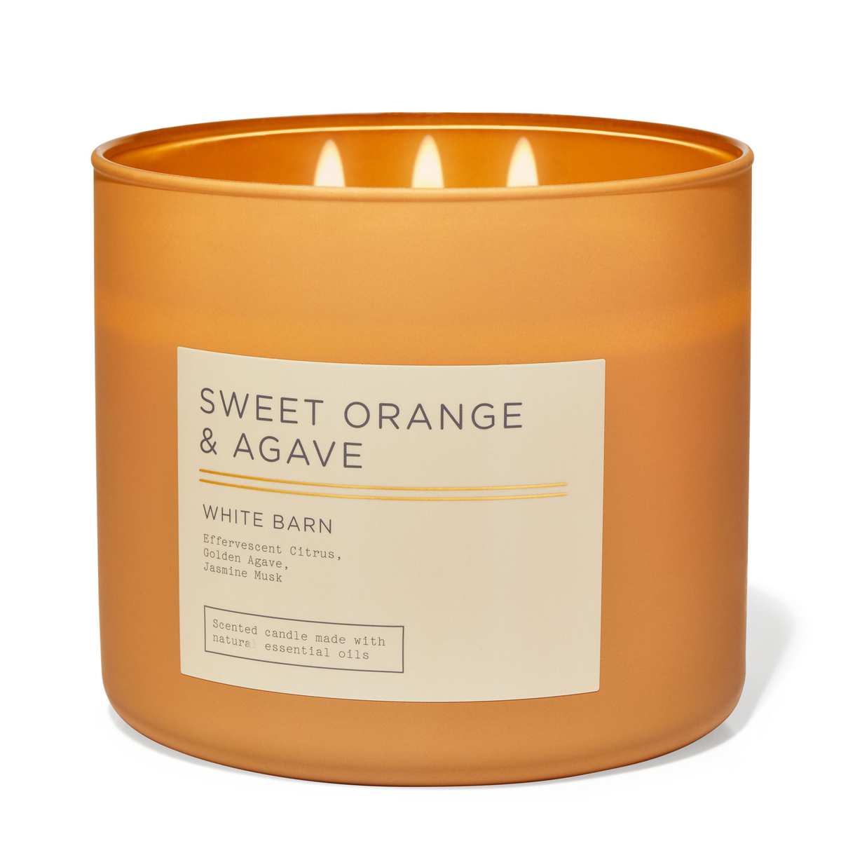 Sweet Orange & Agave by Bath & Body Works 3-Wick Scented Candle ...