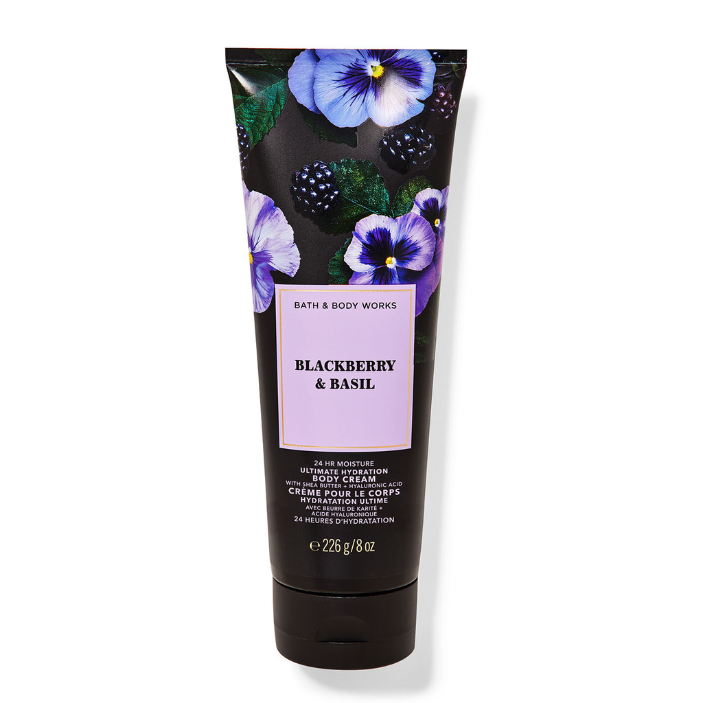 Blackberry And Basil By Bath And Body Works 226g Ultimate Hydration Body