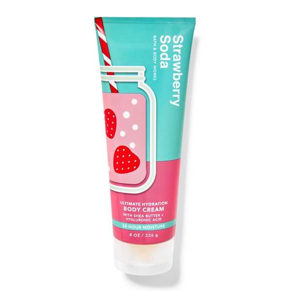 Strawberry Soda by Bath & Body Works 226g Body Cream | Perfume NZ
