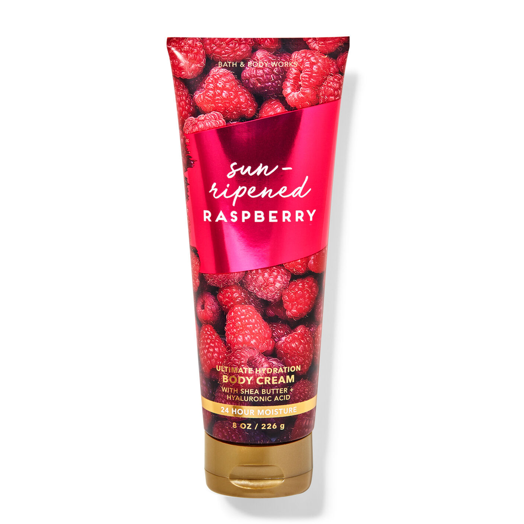 Sun Ripened Raspberry By Bath And Body Works 226g Ultimate Hydration Body