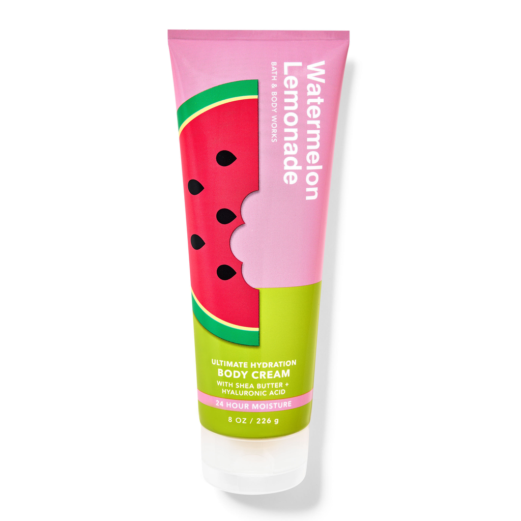 Watermelon Lemonade By Bath And Body Works 226g Body Cream Perfume Nz