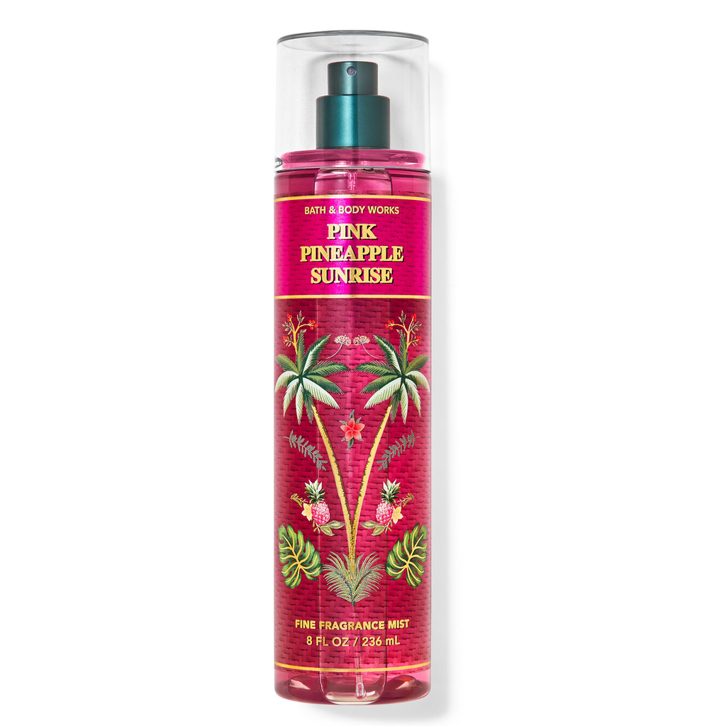 Pink Pineapple Sunrise by Bath & Body Works 236ml Fragrance Mist ...
