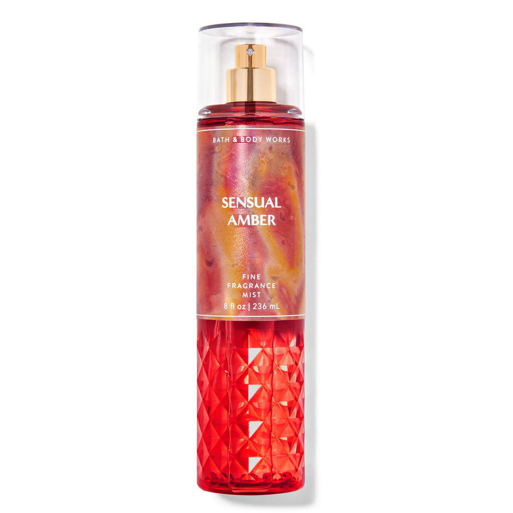 Sensual Amber By Bath And Body Works 236ml Fragrance Mist Perfume Nz