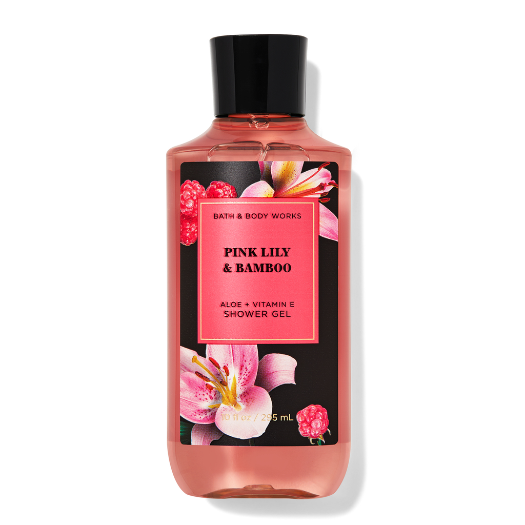 Pink Lily & Bamboo by Bath & Body Works 295ml Shower Gel | Perfume NZ