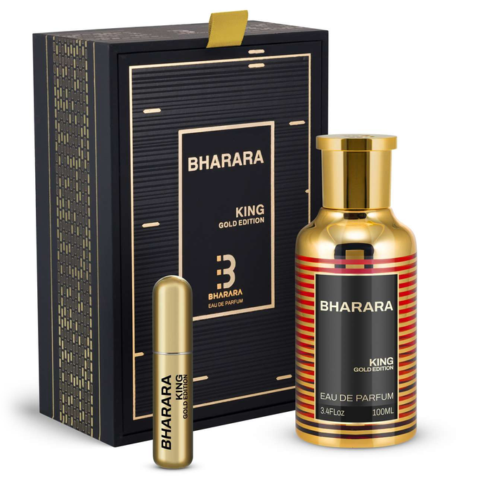 King Gold Edition by Bharara 100ml EDP for Men — Perfume NZ