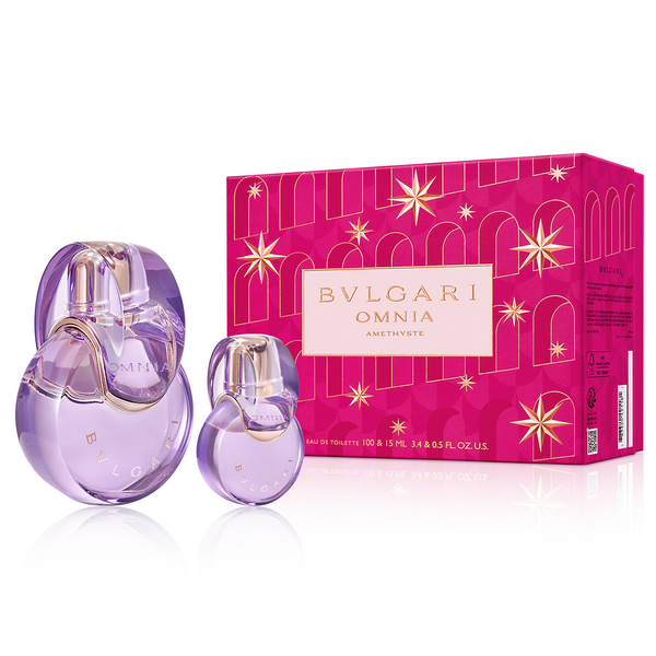 Omnia Amethyste by Bvlgari 100ml EDT 2 Piece Gift Set | Perfume NZ