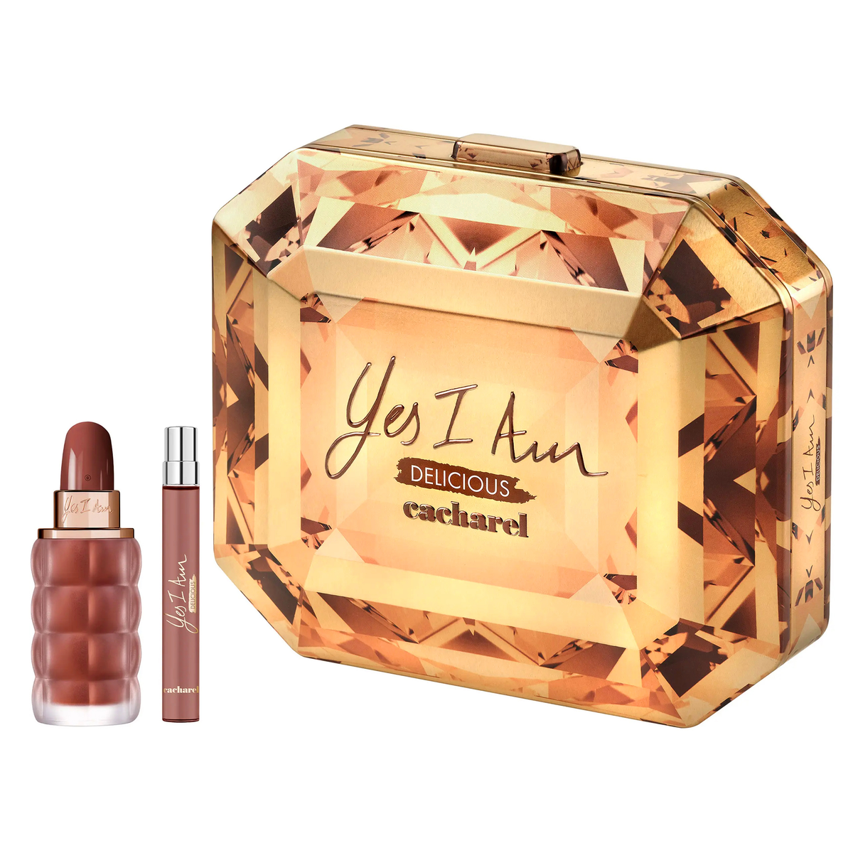 Yes I Am Delicious by Cacharel 50ml EDP 2 Piece Gift Set — Perfume NZ