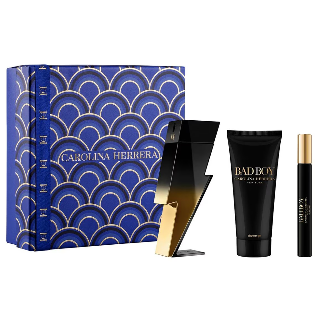 Bad Boy Extreme by Carolina Herrera 100ml EDP 3pc Gift Set | Perfume NZ