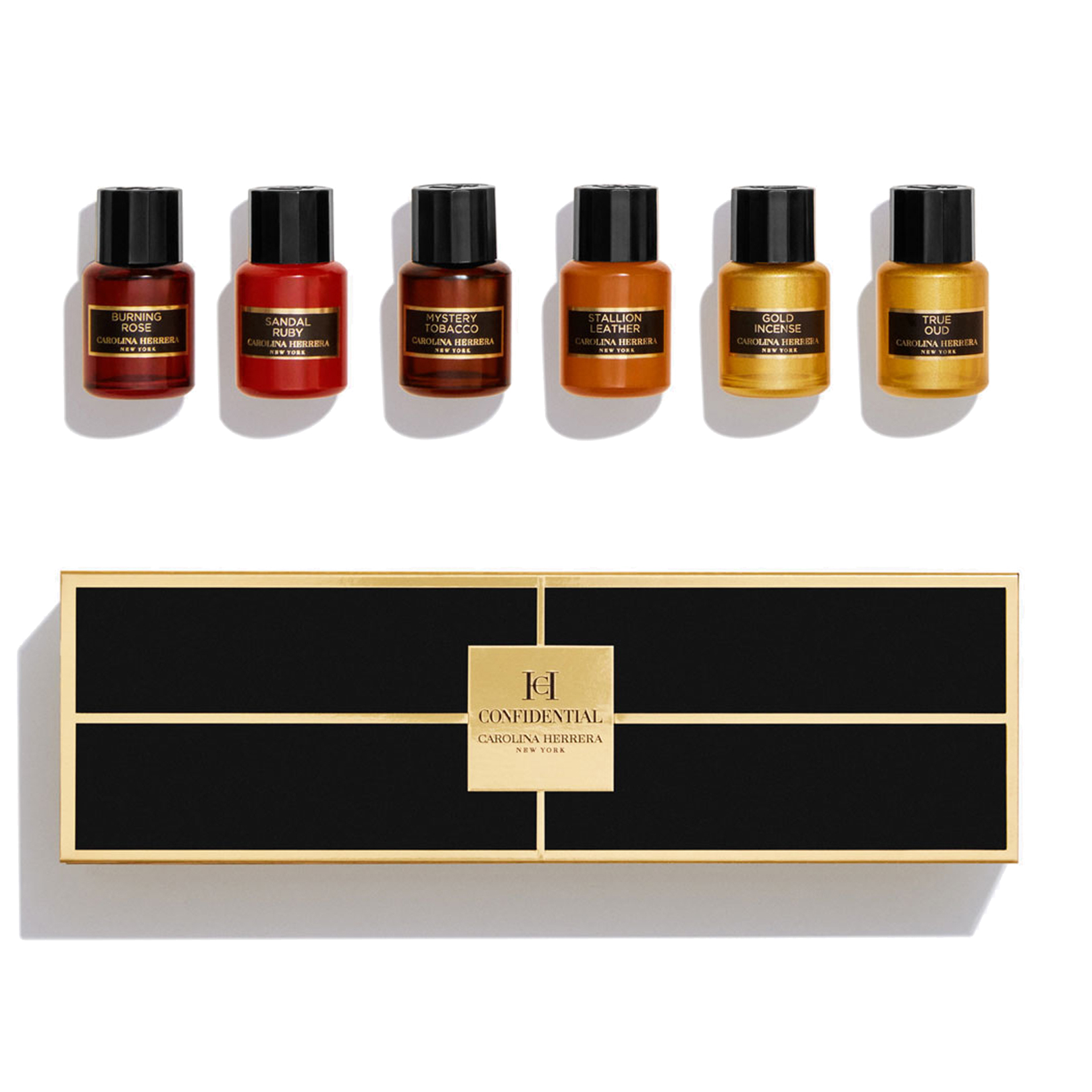 Carolina Herrera Confidential Perfume Collection 6pc Gift Set — Perfume NZ