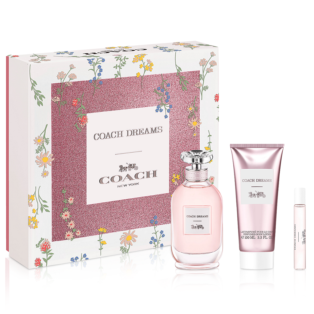 Coach Dreams by Coach 90ml EDP 3 Piece Gift Set | Perfume NZ