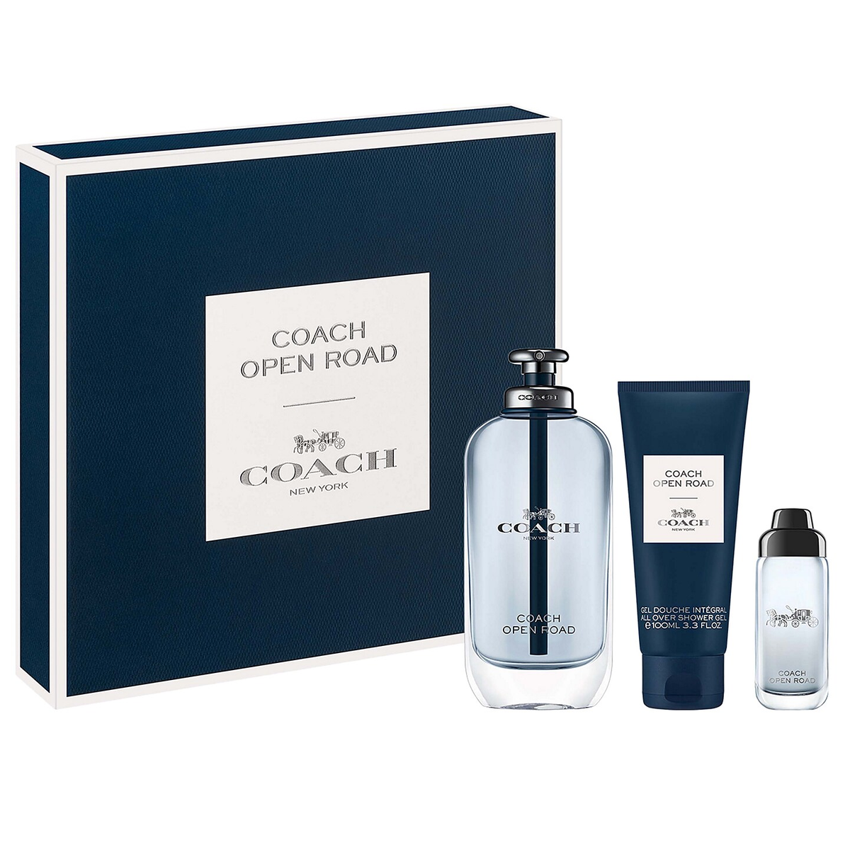 Coach Open Road by Coach 100ml EDT 3 Piece Gift Set — Perfume NZ