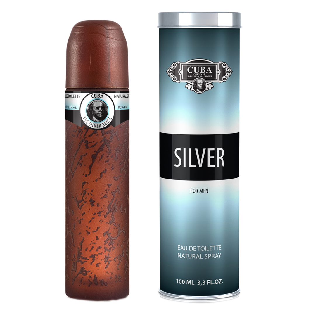 Cuba Silver by Cuba Paris 100ml EDT for Men — Perfume NZ