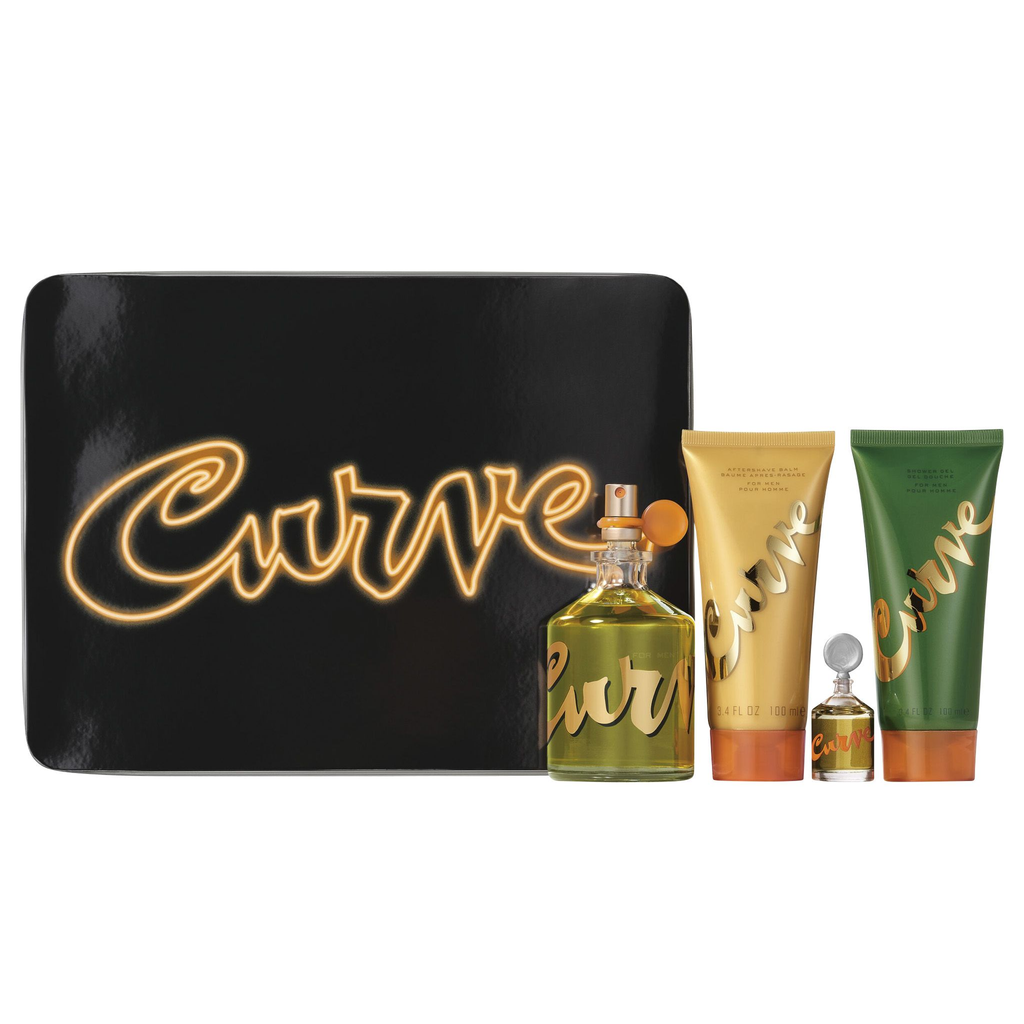 Curve by Liz Claiborne 125ml EDC 4 Piece Gift Set | Perfume NZ