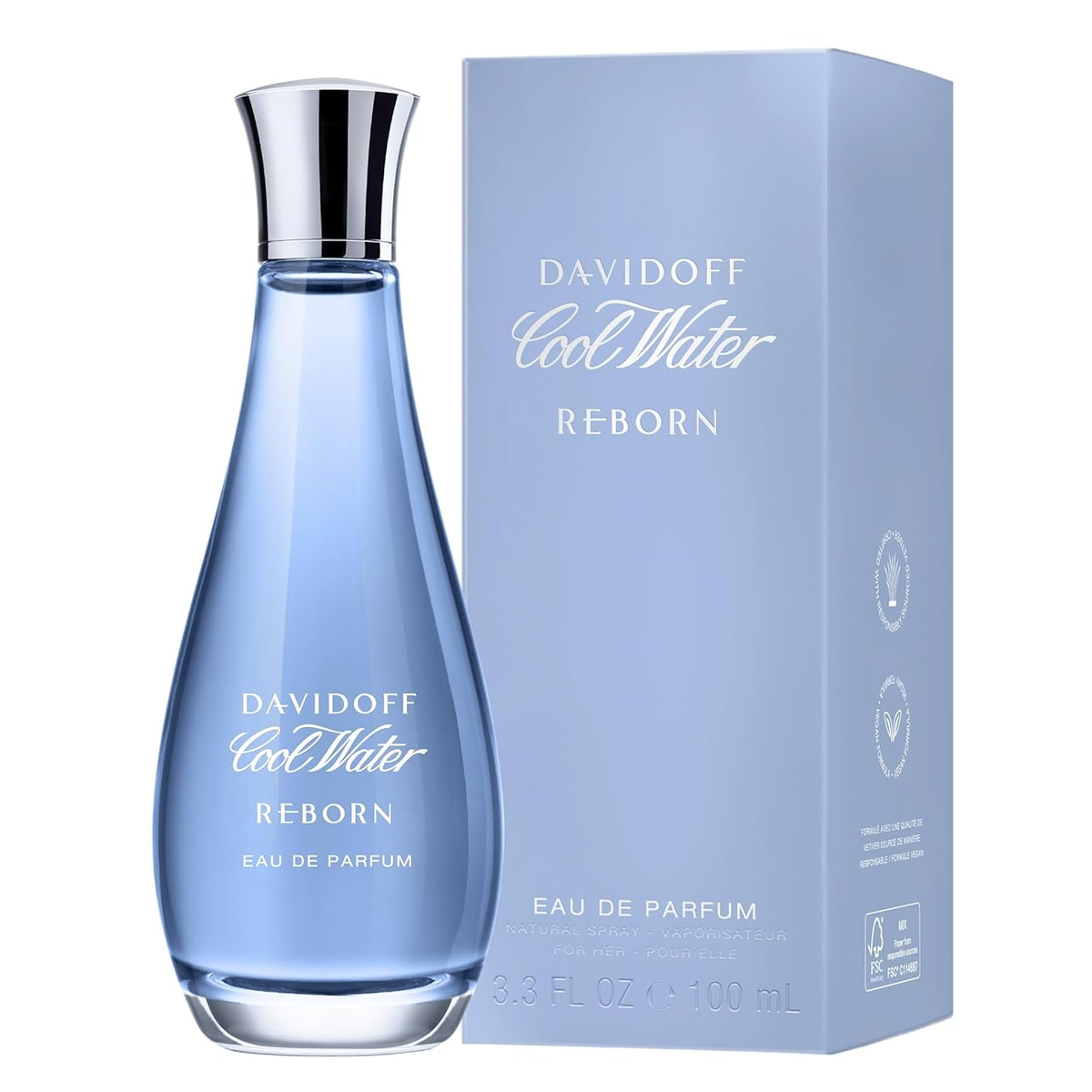 Cool Water Reborn by Davidoff 100ml EDP for Women — Perfume NZ