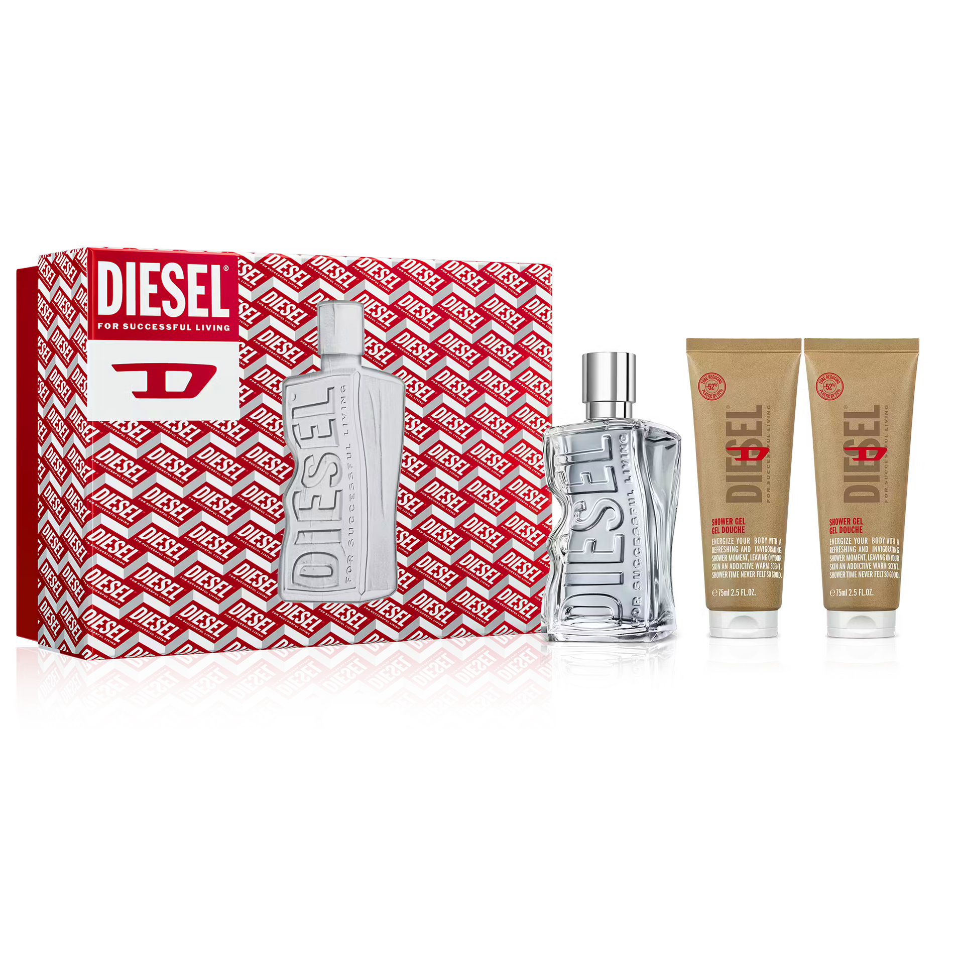 Diesel D by Diesel 100ml EDT 3 Piece Gift Set — Perfume NZ