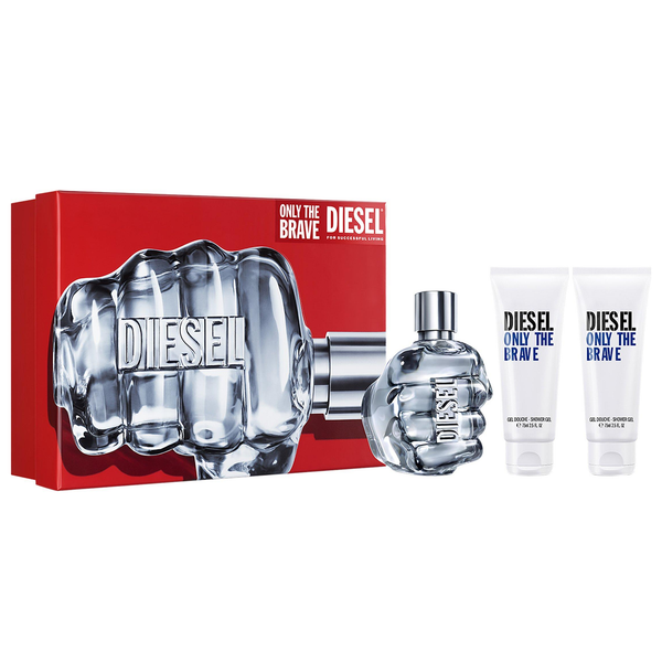 Only The Brave by Diesel 125ml EDT 3 Piece Gift Set | Perfume NZ
