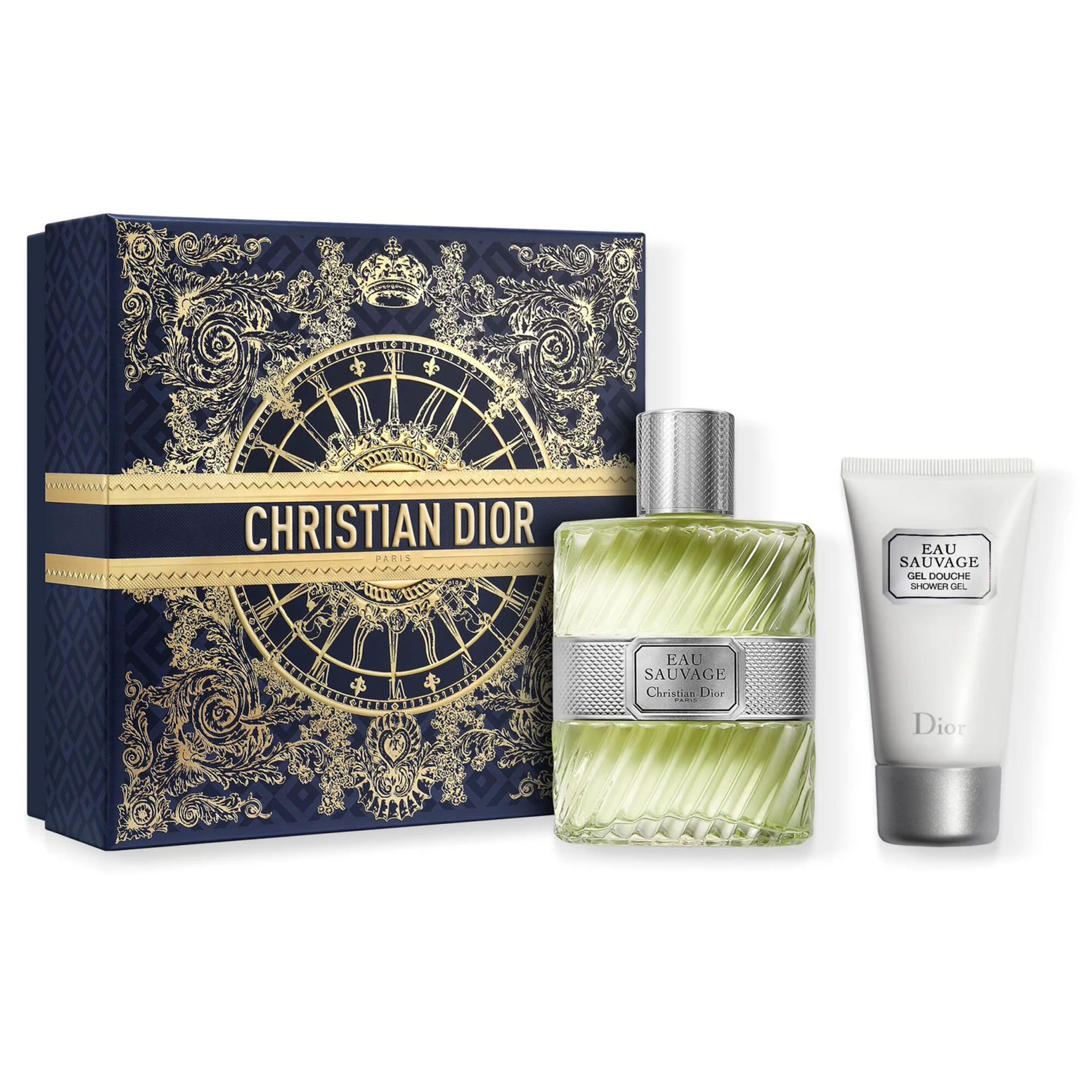 Eau Sauvage by Christian Dior 100ml EDT 2 Piece Gift Set — Perfume NZ