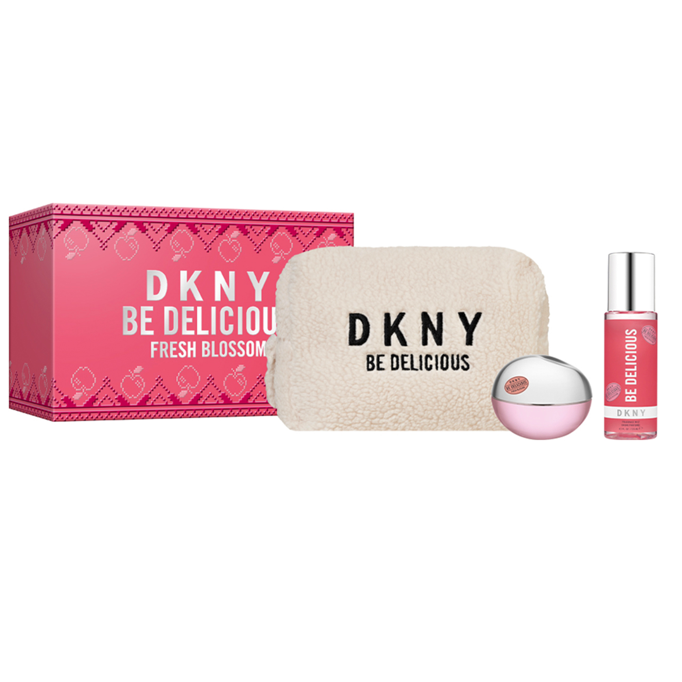 Be Delicious Fresh Blossom by DKNY 100ml EDP 3 Piece Gift Set — Perfume NZ