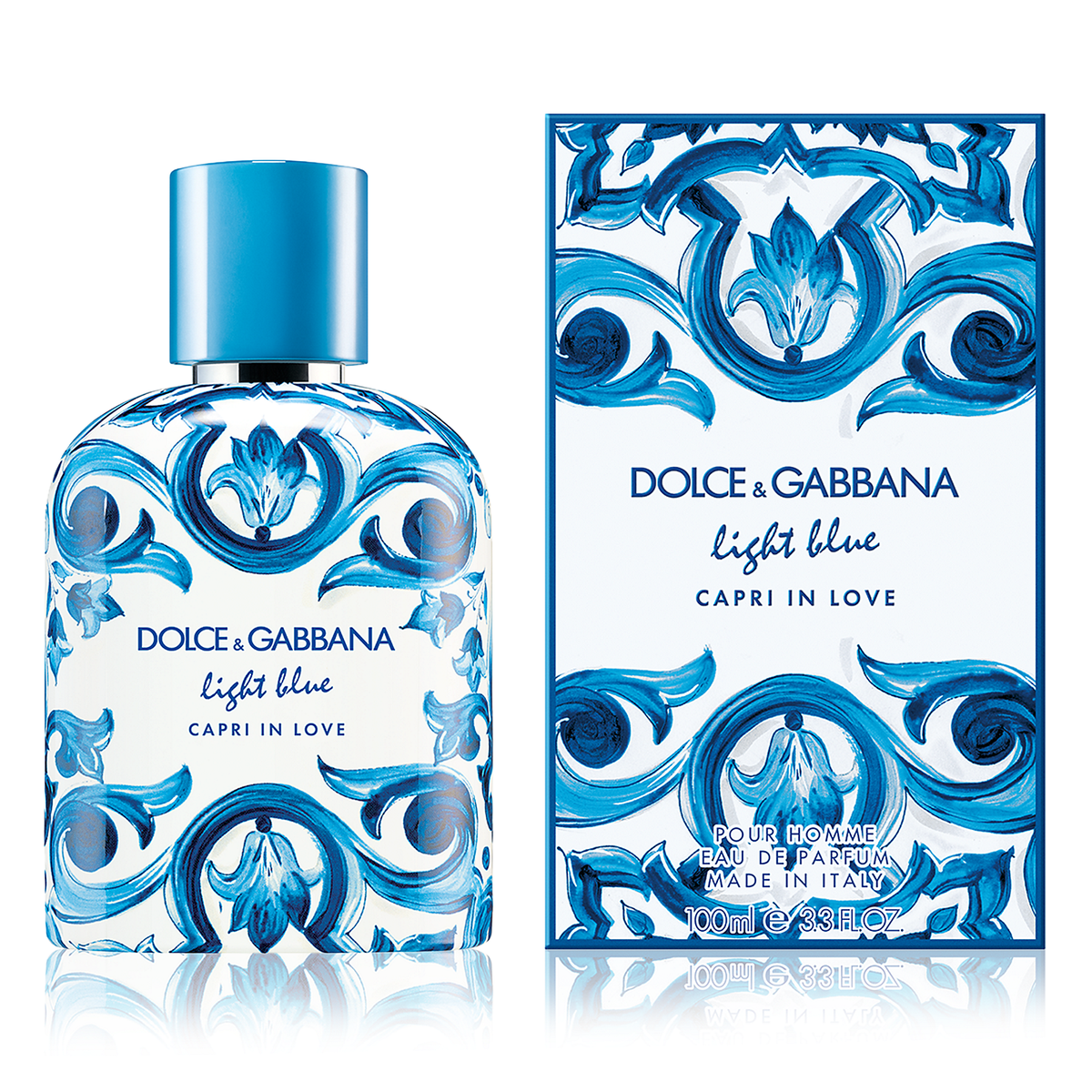 Light Blue Capri In Love by Dolce & Gabbana 100ml EDP for Men — Perfume NZ