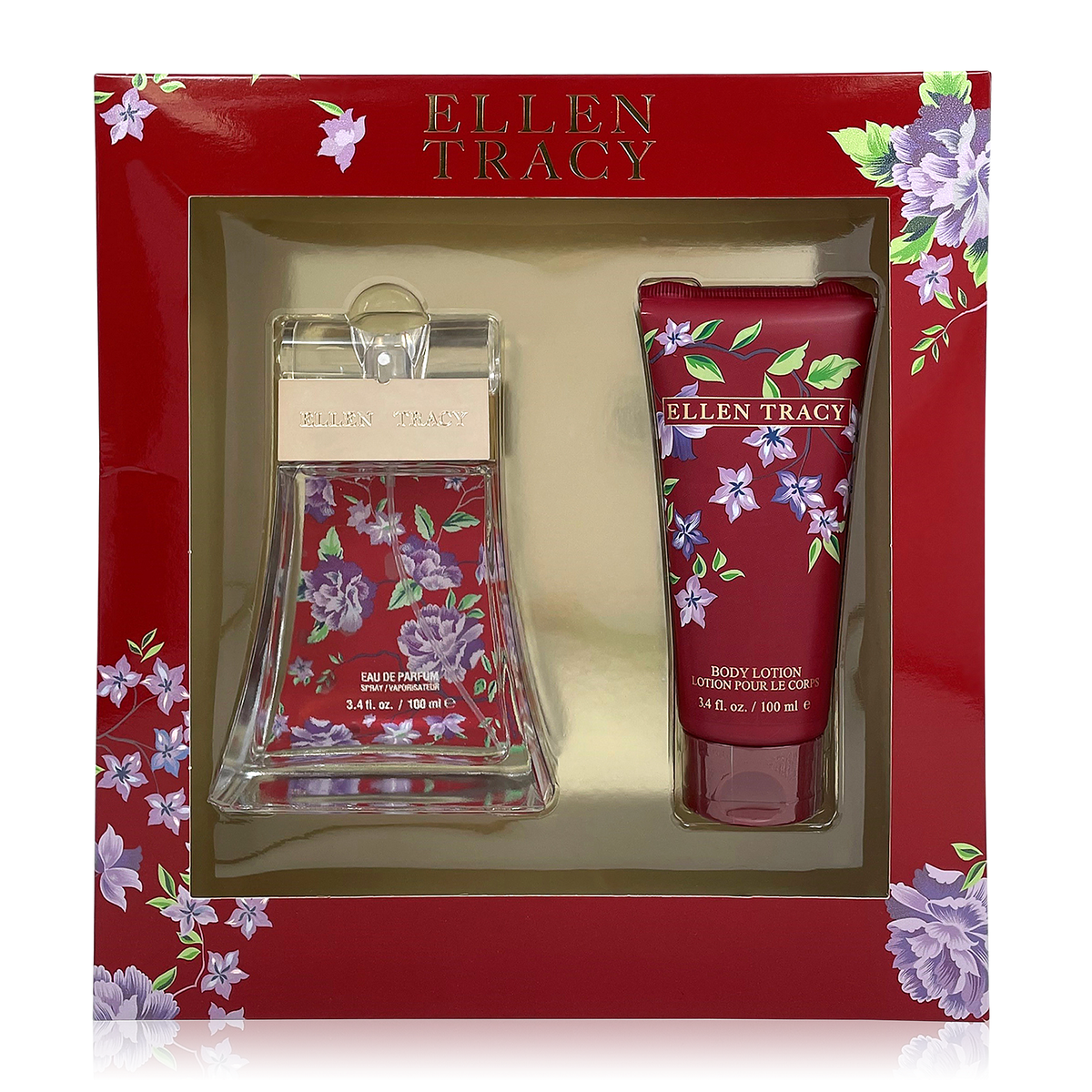 Floral Brilliant by Ellen Tracy 100ml EDP 2 Piece Gift Set — Perfume NZ