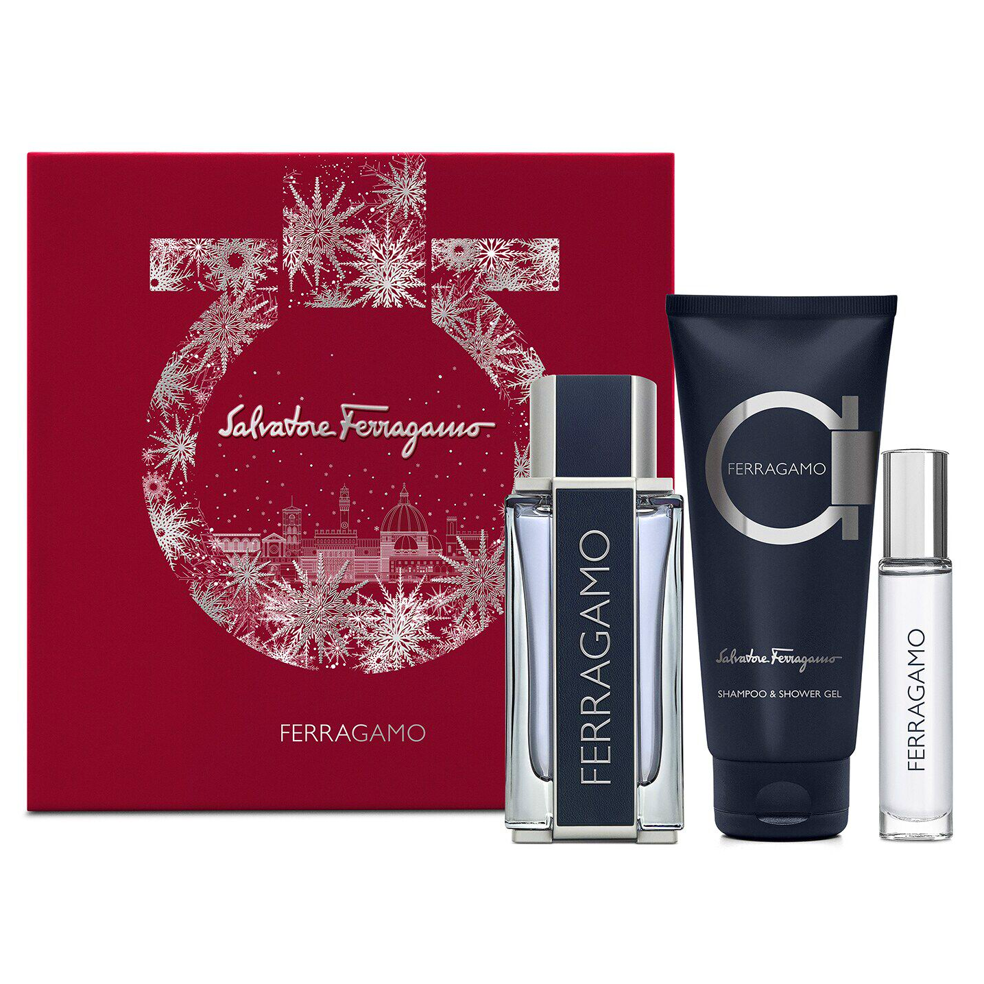 Ferragamo by Salvatore Ferragamo 100ml EDT 3pc Set — Perfume NZ