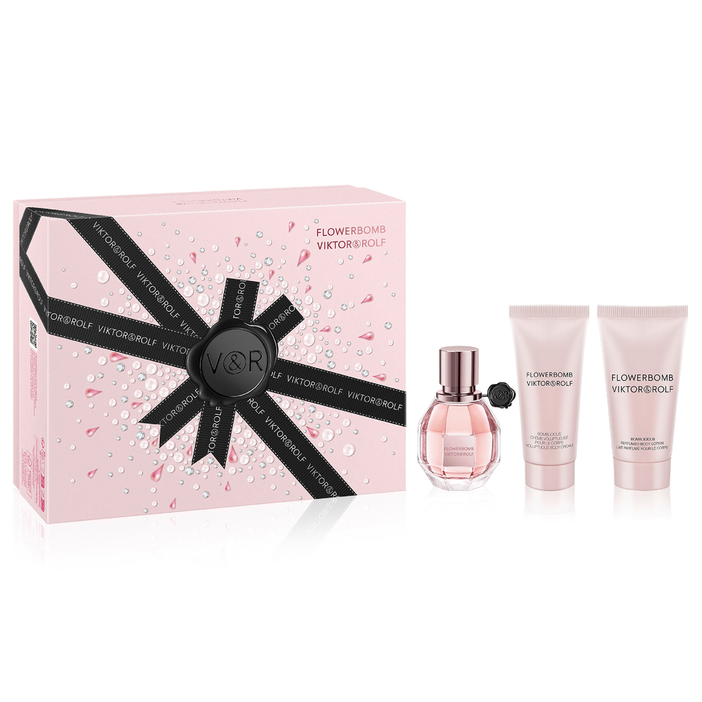 Flowerbomb by Viktor & Rolf 30ml EDP 3 Piece Gift Set | Perfume NZ