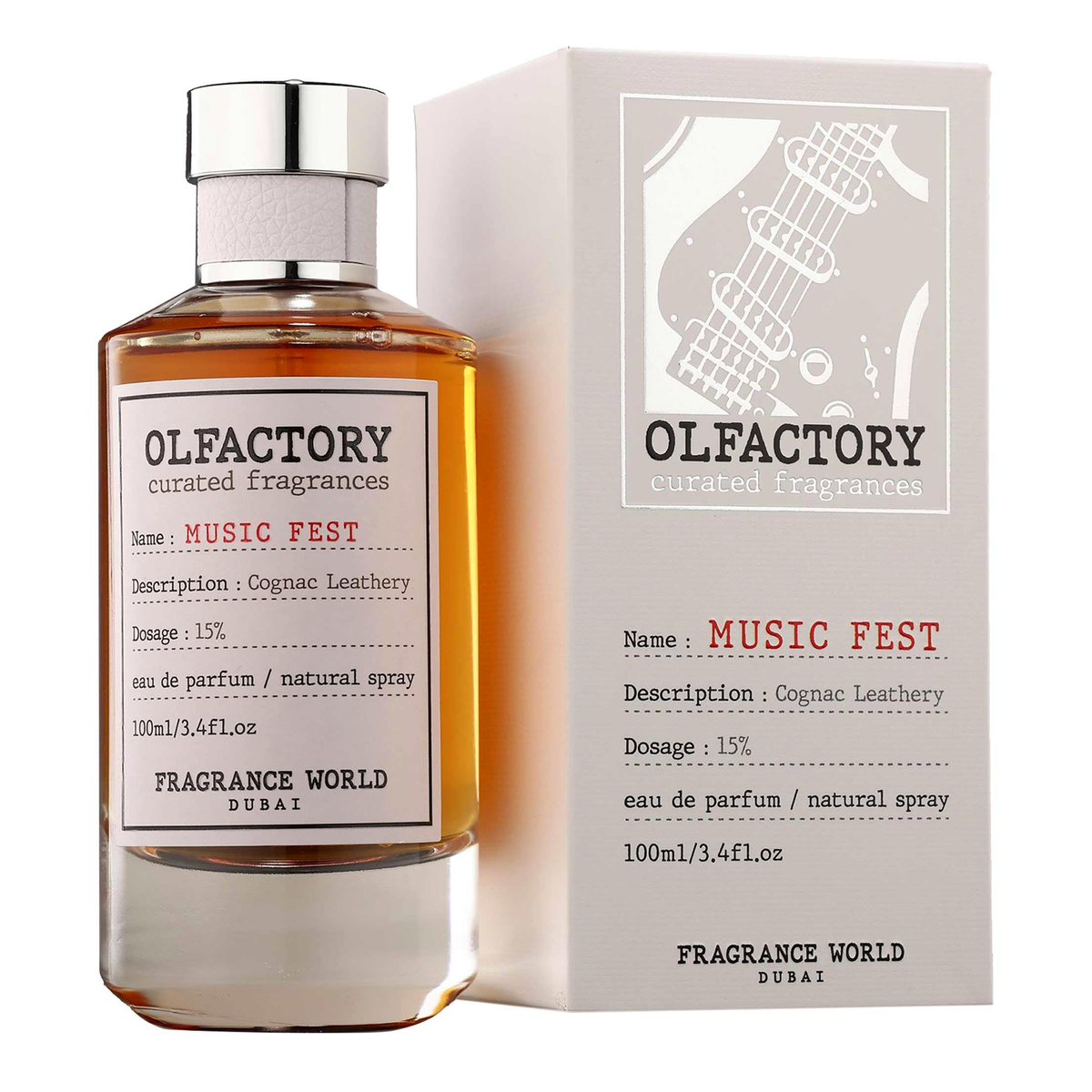 Olfactory Music Fest by Fragrance World 100ml EDP — Perfume NZ