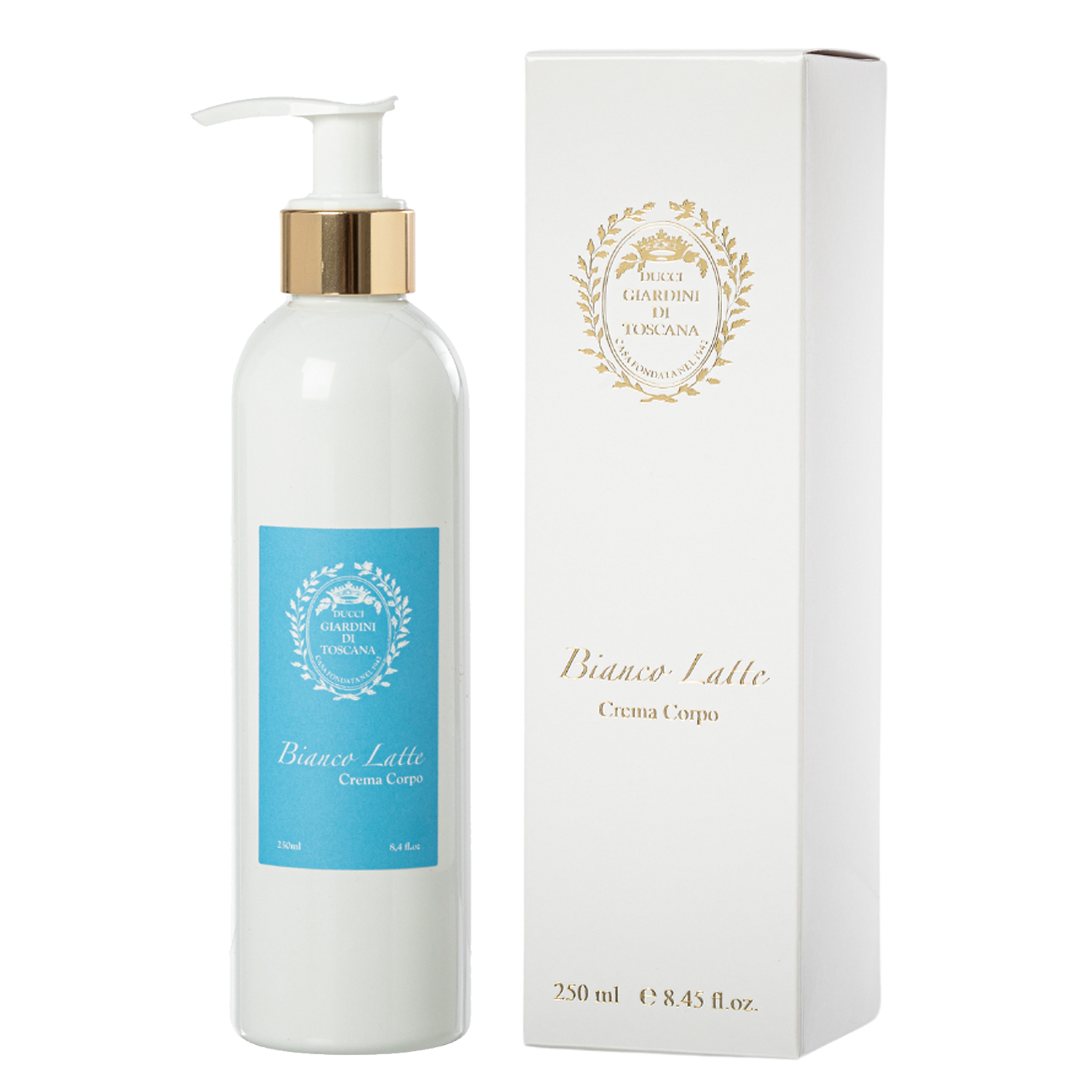 Bianco Latte by Giardini Di Toscana 250ml Body Cream — Perfume NZ