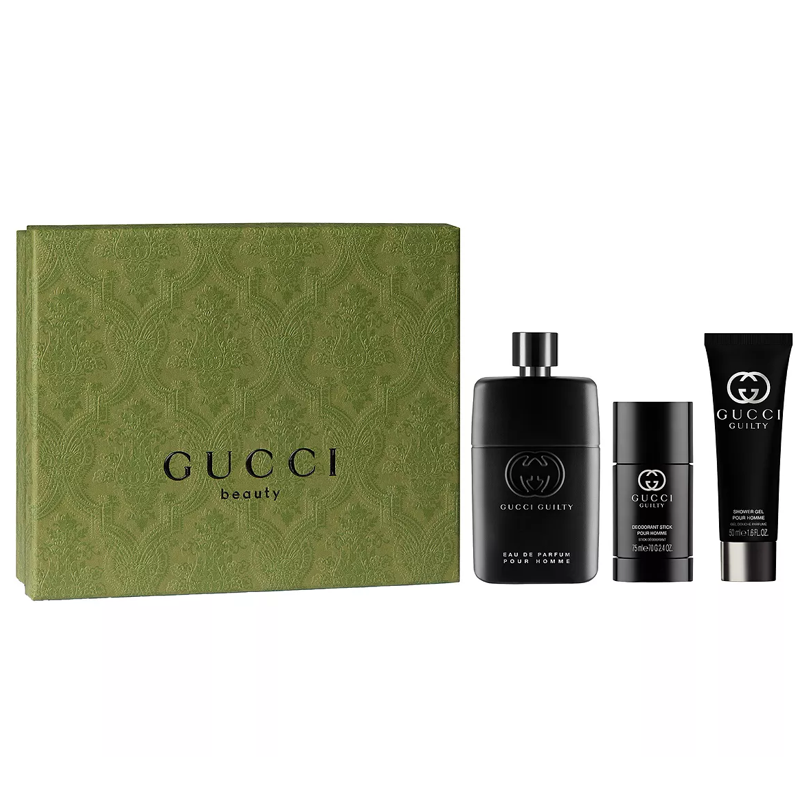 Gucci Guilty by Gucci 90ml EDP 3 Piece Gift Set for Men — Perfume NZ