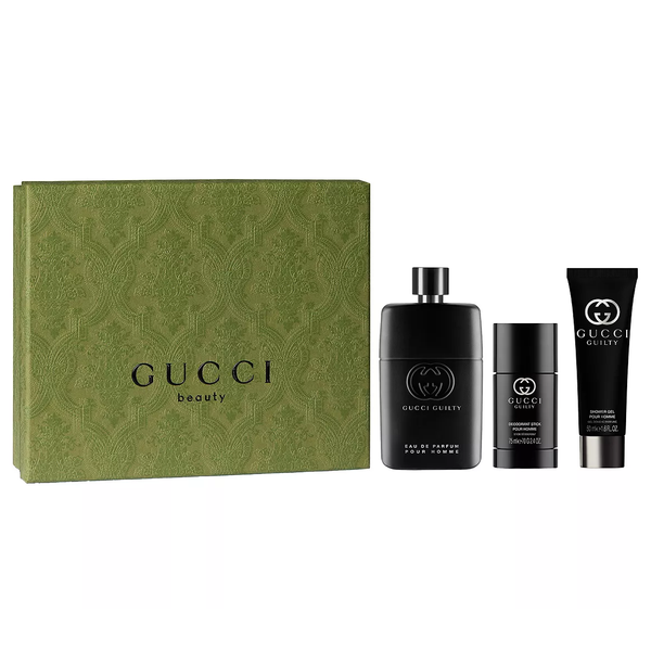 Gucci Guilty by Gucci 90ml EDP 3 Piece Gift Set for Men | Perfume NZ