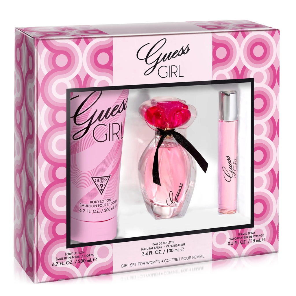Guess Girl by Guess 100ml EDT 3 Piece Gift Set | Perfume NZ