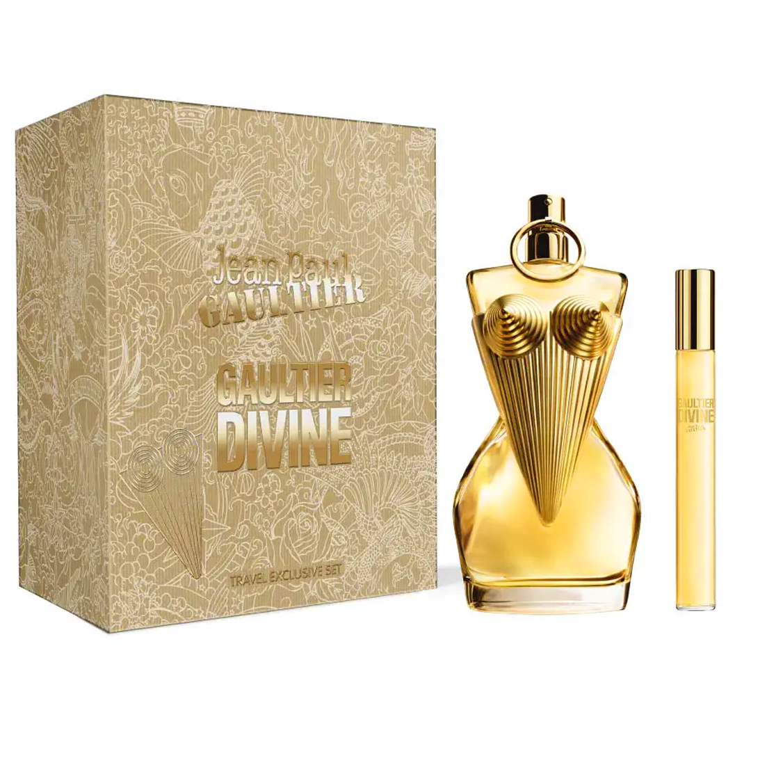 Divine by Jean Paul Gaultier 100ml EDP 2 Piece Gift Set — Perfume NZ