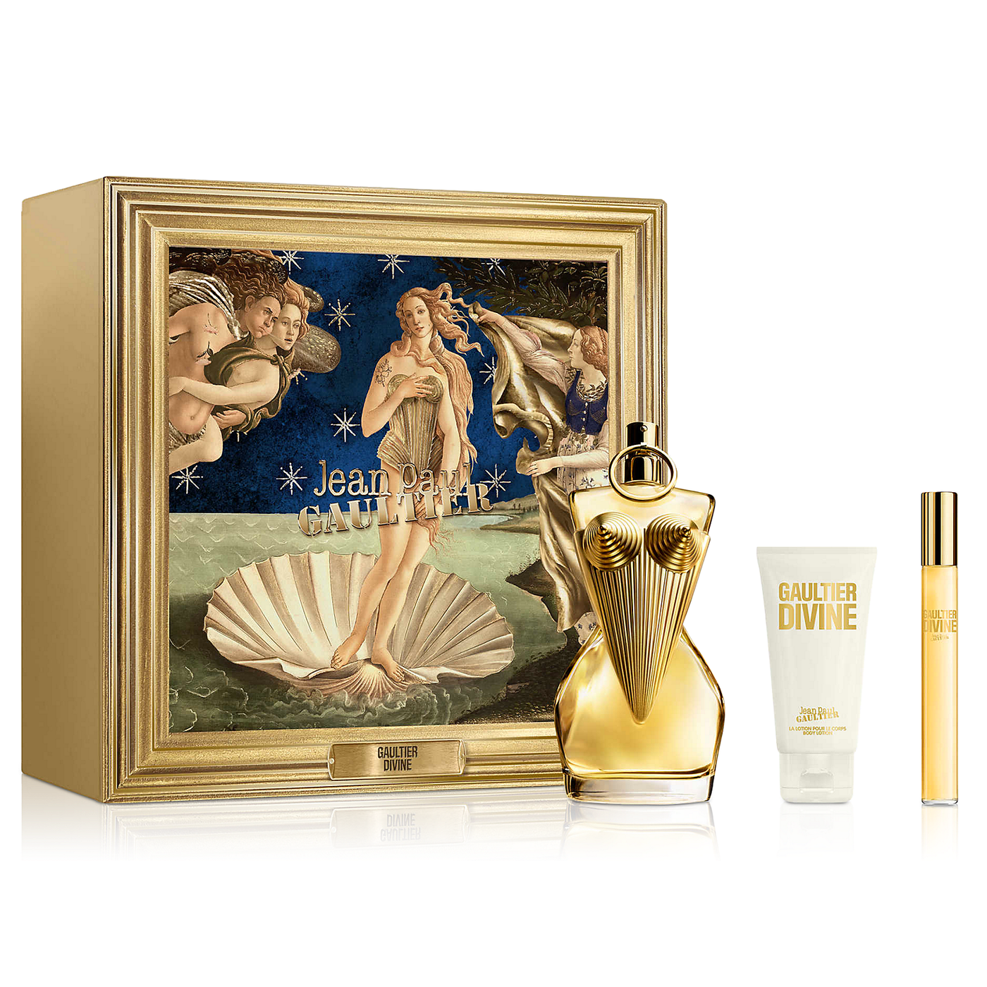 Divine by Jean Paul Gaultier 100ml EDP 3 Piece Gift Set — Perfume NZ