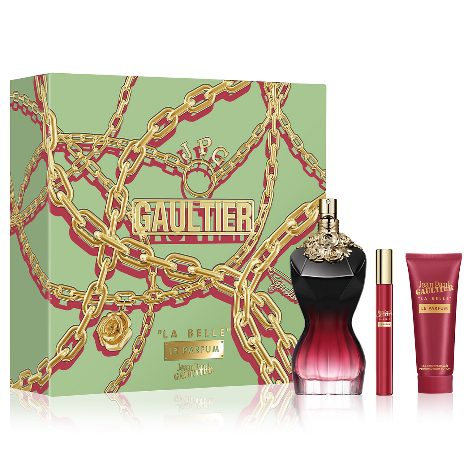 La Belle Le Parfum by Jean Paul Gaultier 100ml EDP 3pc Gift Set ...
