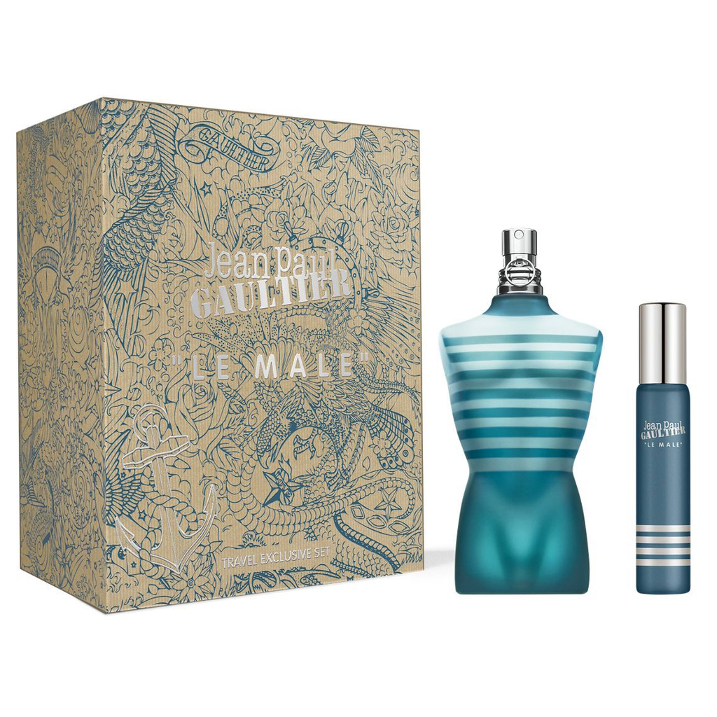 Jean Paul Gaultier Le Male 125ml EDT 2 Piece Gift Set | Perfume NZ
