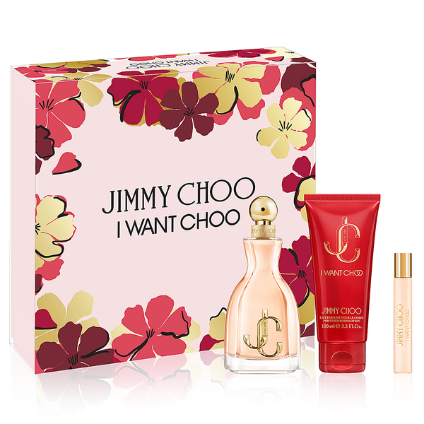 I Want Choo by Jimmy Choo 100ml EDP 3 Piece Gift Set | Perfume NZ