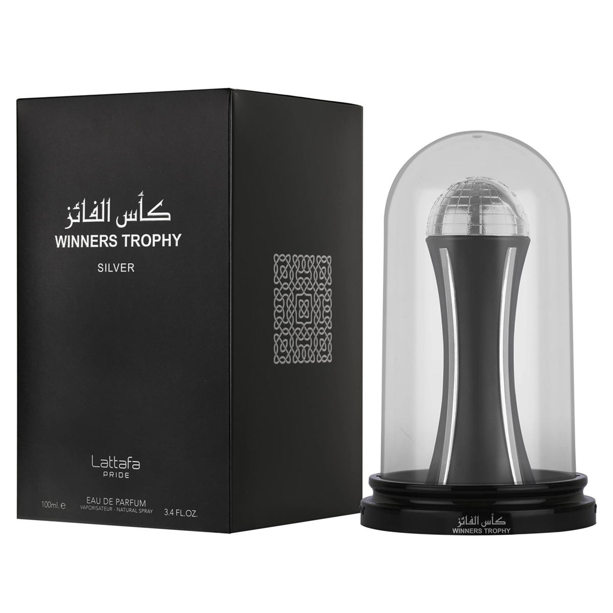 Winners Trophy Silver by Lattafa 100ml EDP — Perfume NZ
