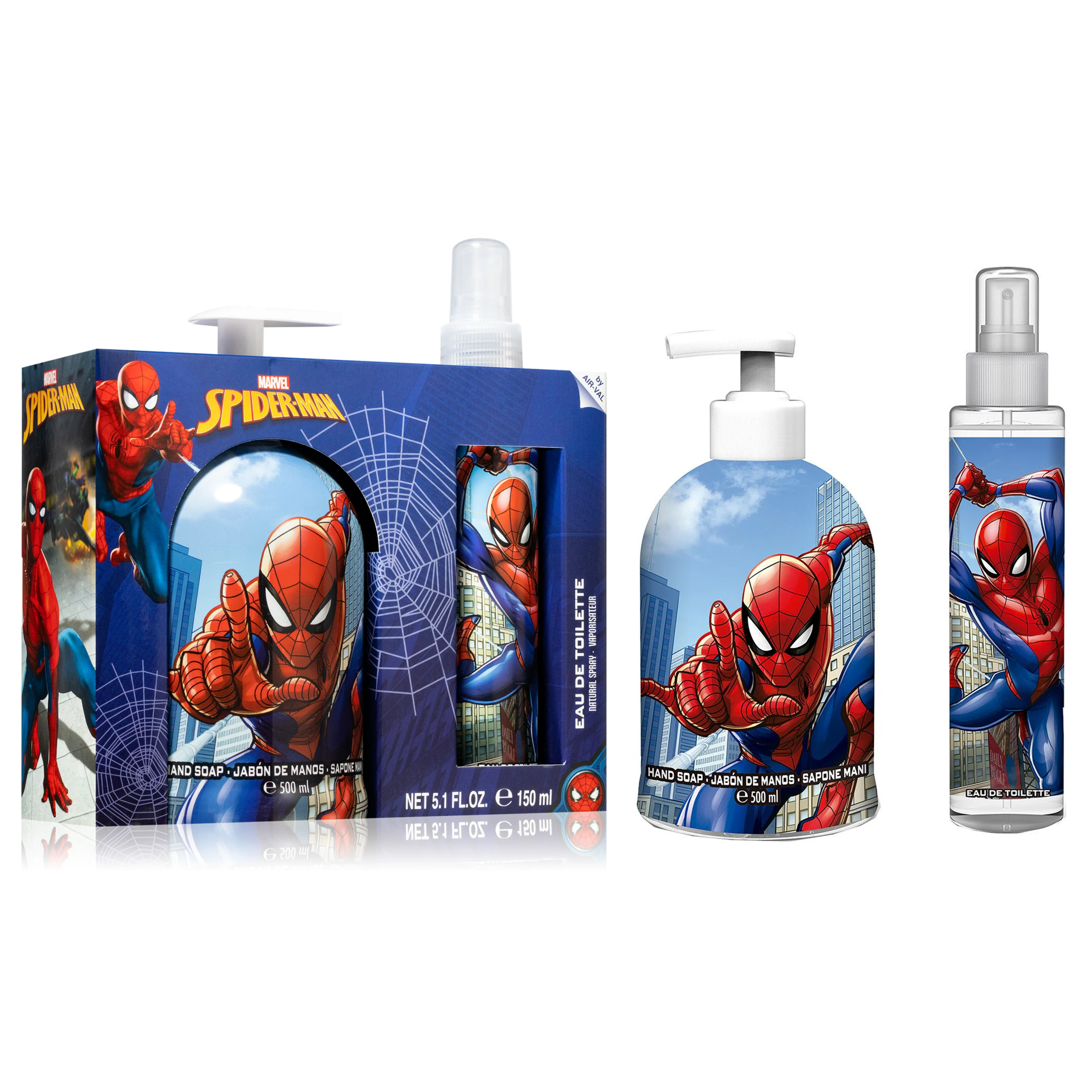 Marvel Spiderman 150ml EDT 2 Piece Gift Set for Kids — Perfume NZ