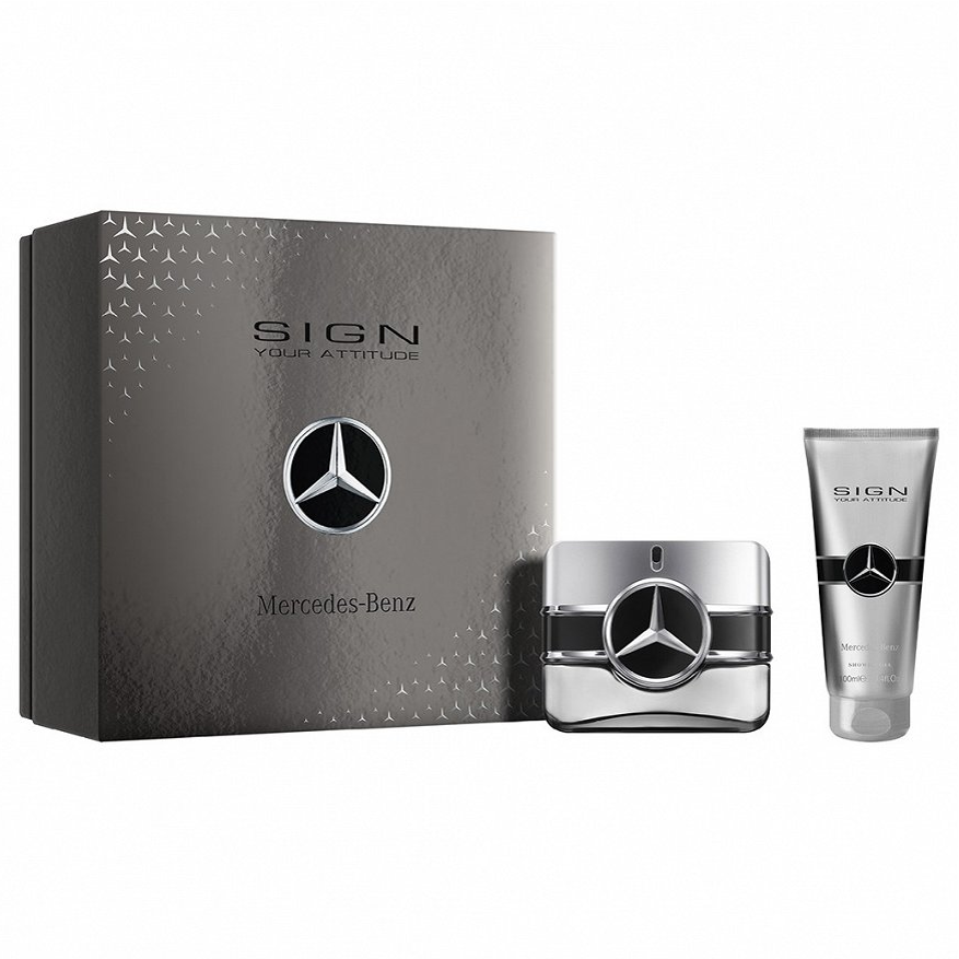 Sign Your Attitude by Mercedes Benz 100ml EDT 2pc Gift Set | Perfume NZ