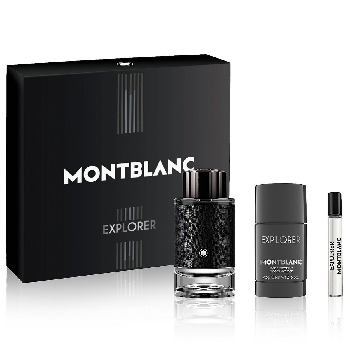 Explorer by Mont Blanc 100ml EDP 3 Piece Gift Set — Perfume NZ