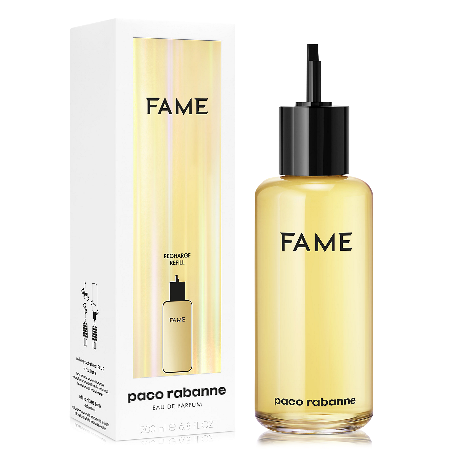 Fame by Paco Rabanne 200ml EDP Refill — Perfume NZ