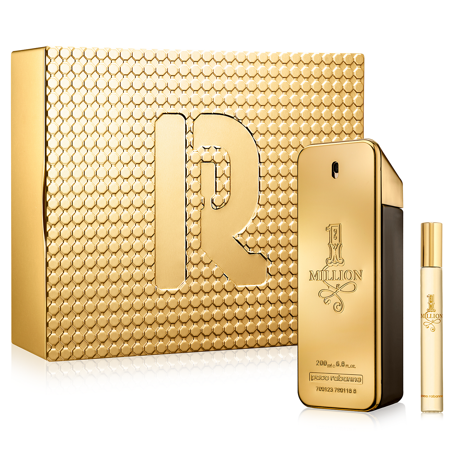 One Million by Paco Rabanne 200ml EDT 2 Piece Gift Set — Perfume NZ