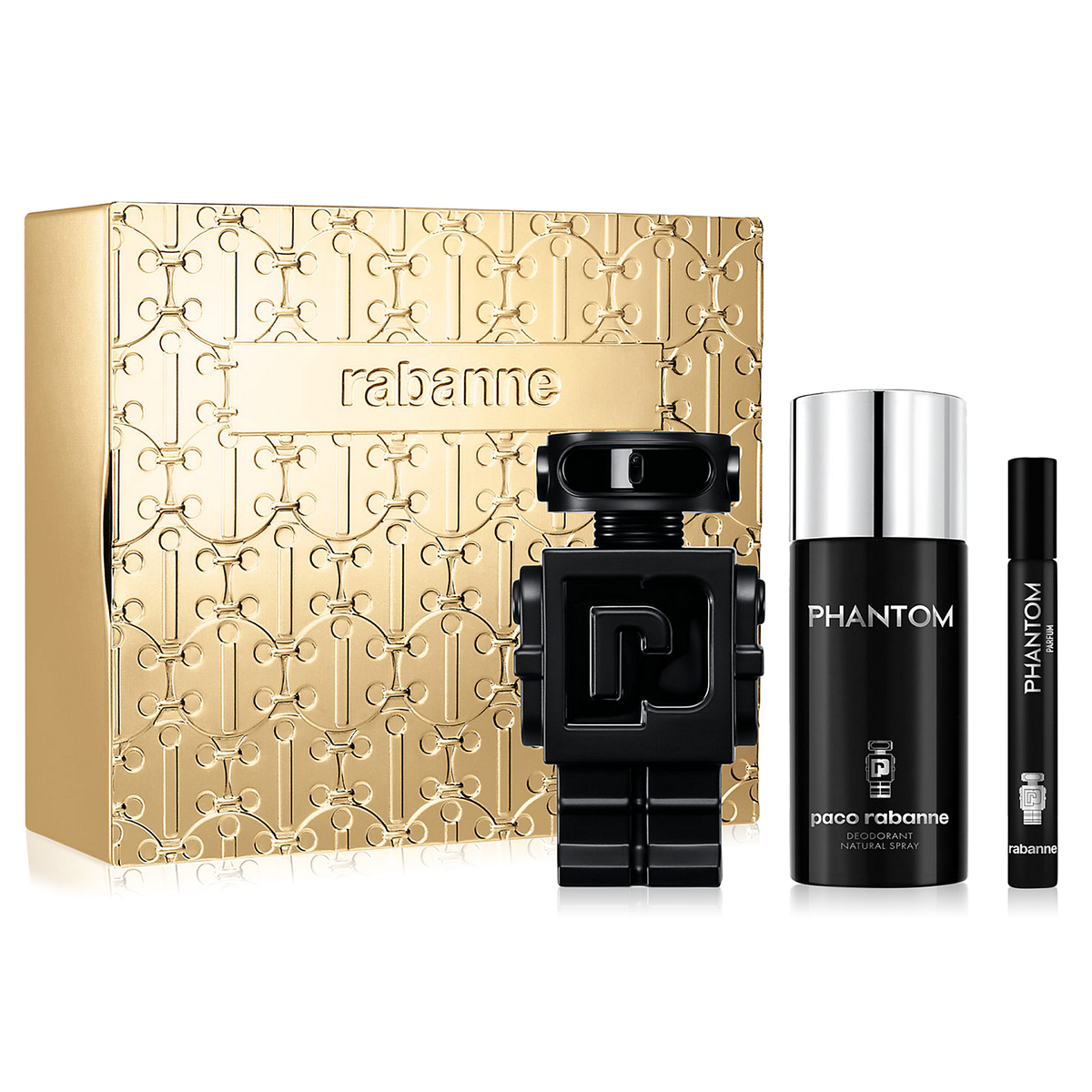 Phantom Parfum by Paco Rabanne 100ml Parfum 3pc Gift Set — Perfume NZ