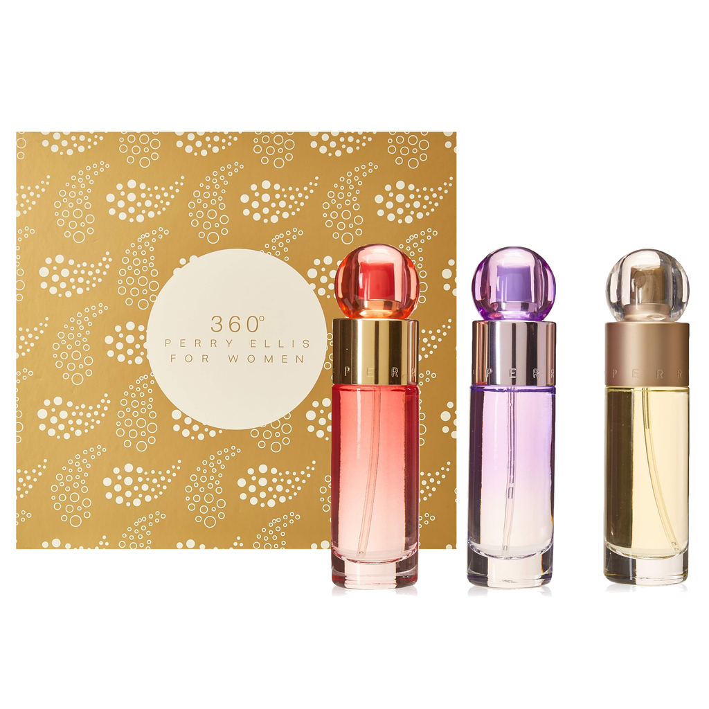 Perry Ellis Women Travel Collection 3 Piece Gift Set | Perfume NZ